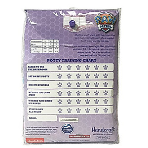 Paw Patrol Girls Toddler Potty Training Pants With Chase, Skye & More With Success Chart & Stickers Size 18, 2T, 3T, 4T, 7-Pack, 2T