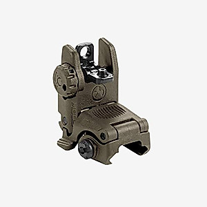 Magpul MBUS Flip-Up Backup Sights, Flat Dark Earth, Rear Sight