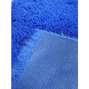 Hug-Z Arctic Rabbit Minky Fabric by The Yard DIY Baby Blankets Decor Clothing Snuggle Shaggy (Orange)