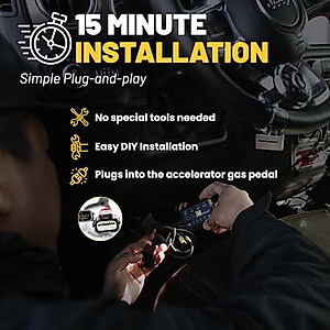 PEDAL COMMANDER for Toyota Tacoma (2005-2023) Throttle Response Controller - Fits: (2nd,3rd Gen) SR, SR5, TRD Sport, TRD Off-Road, Limited, TRD Pro (2.7L 3.5L 4.0L) Tacoma Accessories - PC38