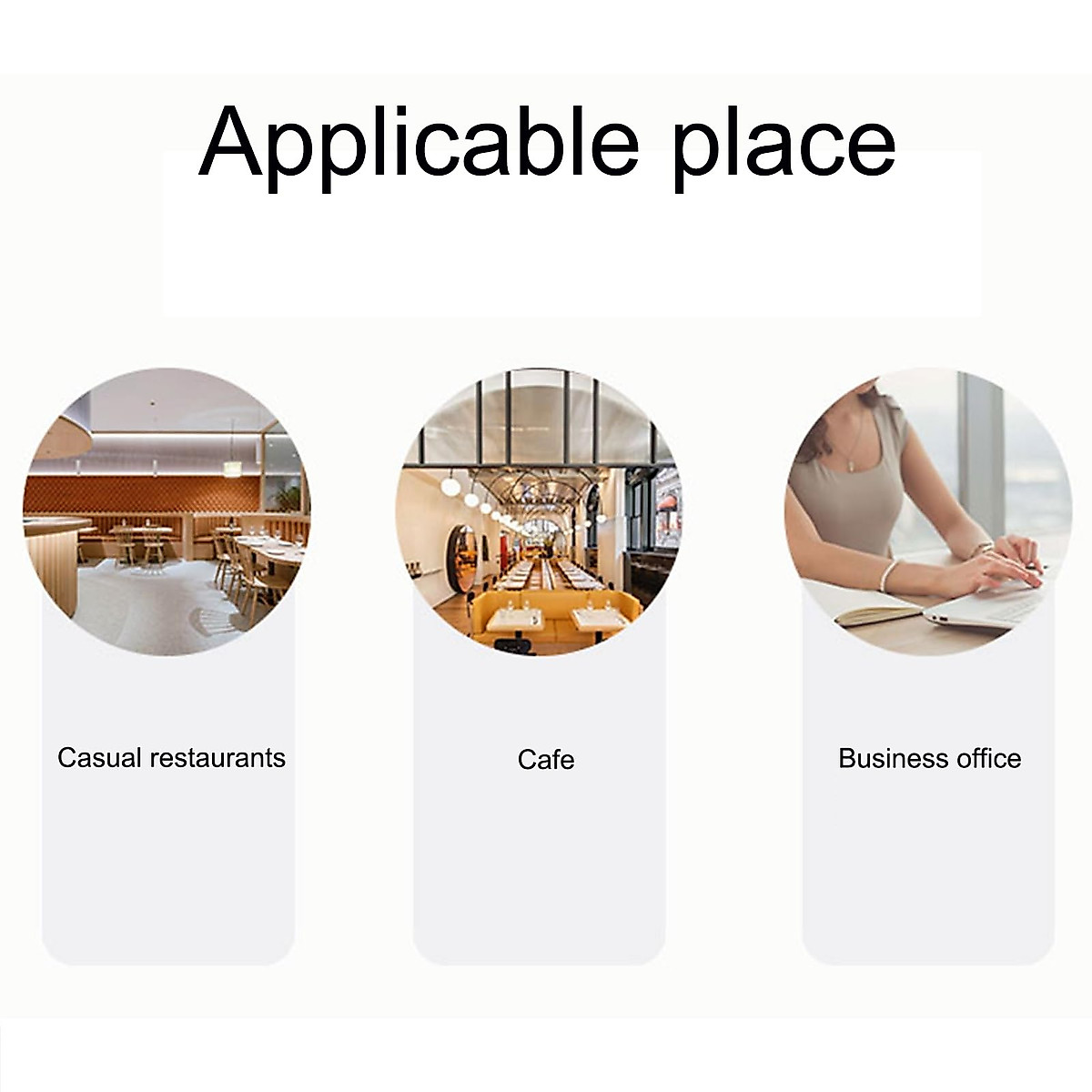 Office Reception Room Club Table, Small Conference Room Tables Simple Office Table Round Furniture Table and Chair Set, Coffee Table and Chair Set Space-Saving Furniture, for Combination Office ( Colo