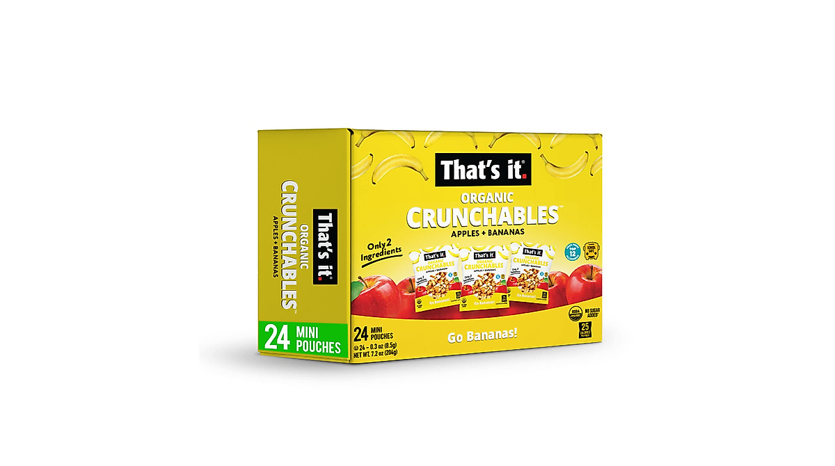 Crunchables Organic Fruit Snacks for Healthy Kids