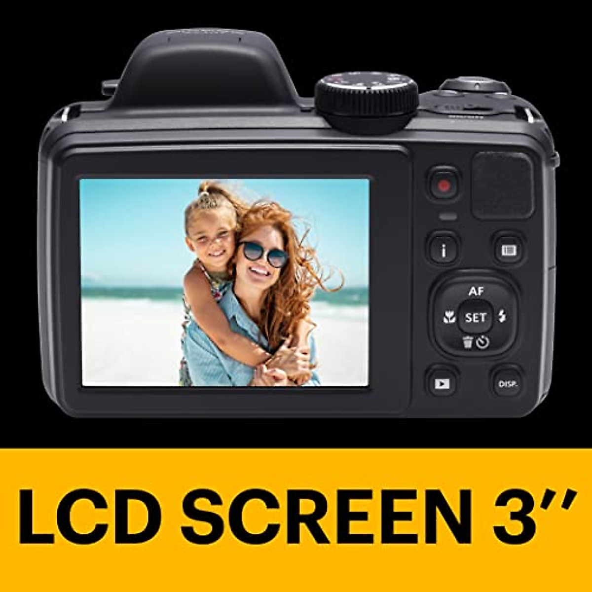 Kodak PIXPRO Astro Zoom AZ401-BK 16MP Digital Camera with 40X Optical Zoom and 3" LCD (Black)