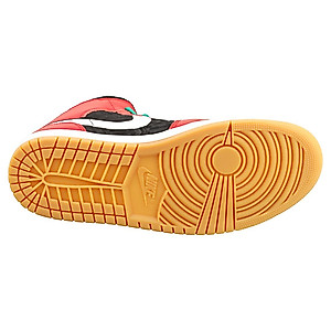 Jordan Mens Air 1 Mid DQ8417 006 Christmas 2022 - Size 9 Black/Fire Red-white-malachite