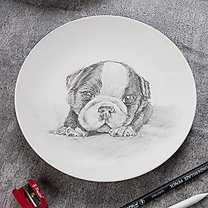 Pasler® Underglaze Pencil set,Underglaze Pencils for bisque or greenware, pack of 2 black