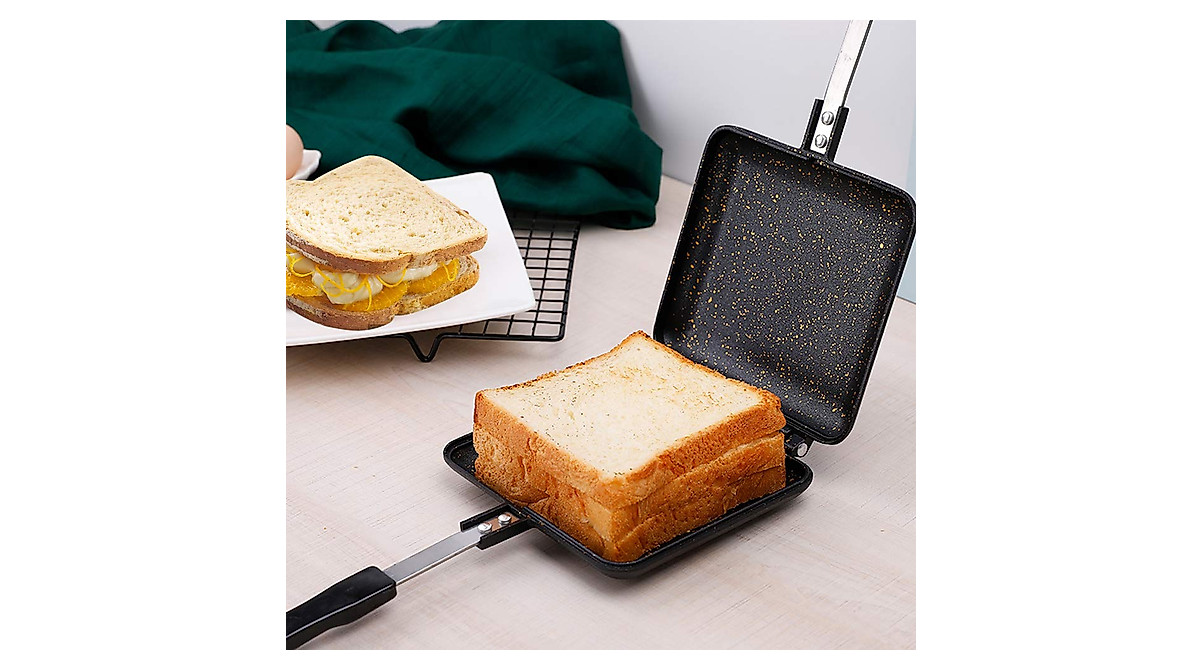Non-stick Double-sided Frying Pan for Easy Cooking