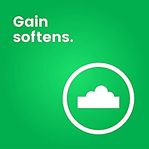 Gain Dryer Sheets Laundry Fabric Softener, Moonlight Breeze, 240 Count