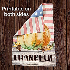 5 Pcs Sublimation Blank Garden Flags 100% Polyester 3 Layer Double-Sided Ready for Printing Garden or Lawn Banner | 12x18in DIY Vinyl or Dye Sublimation Blank Flags Pack of 5