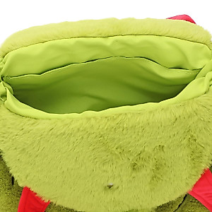 Grinch 3D Plush Tote Bag With Drop Handle