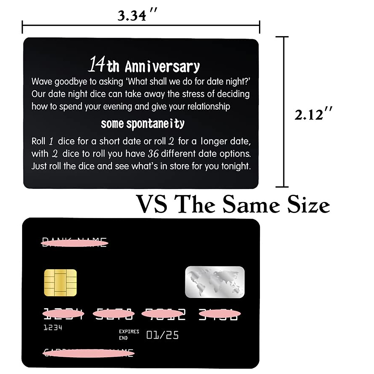 14th Anniversary Dice,14th Wedding Anniversary Dice for Couples,14 Years Anniversary Date Night Dice Gift,14 Years Anniversary for Her,14th Anniversary for Husband,14th Anniversary