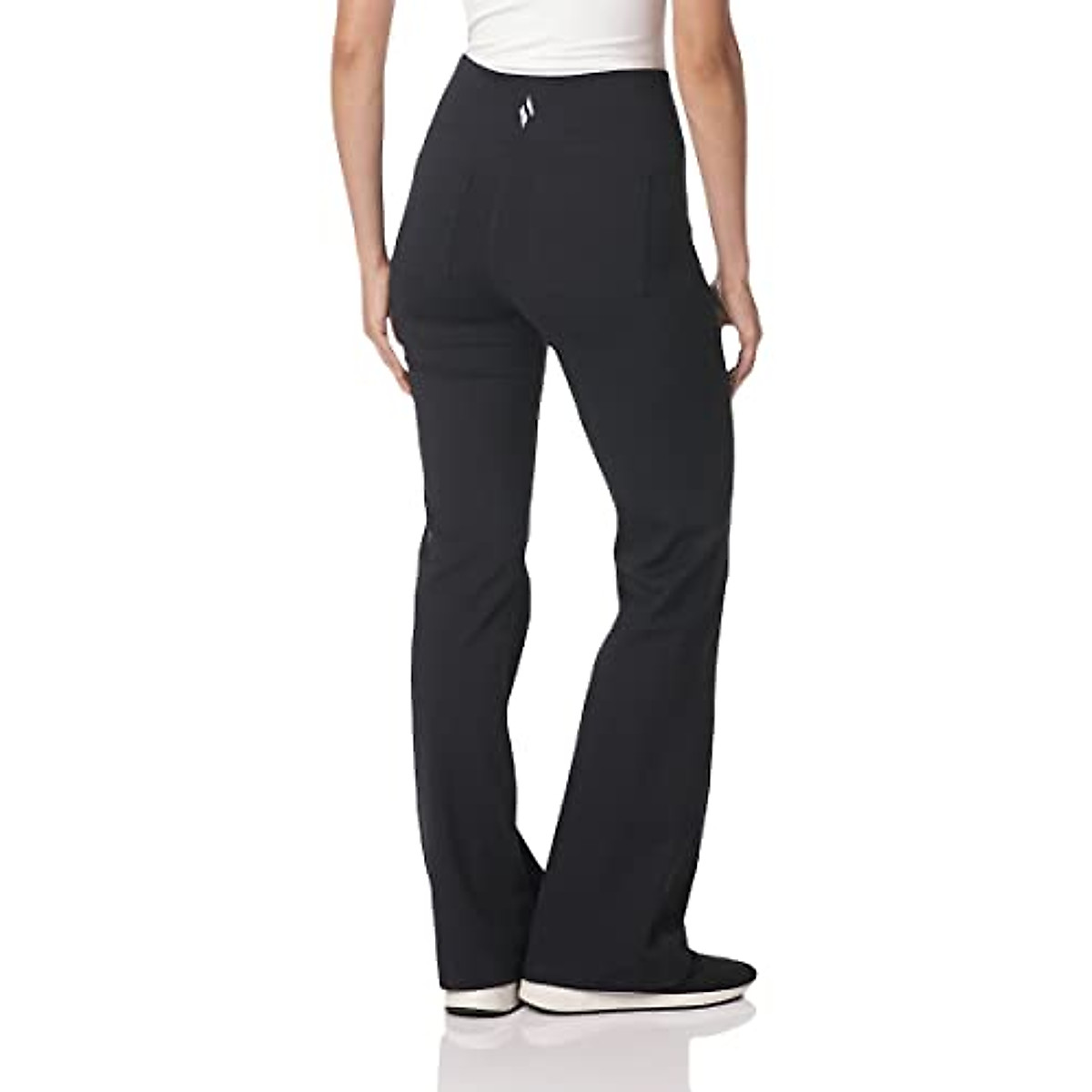 Skechers Women's Go Walk High Waisted Flare Pant, Black, XX-Large