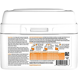 Happy Baby Organics Infant Formula, Milk Based Powder with Iron Stage 1, 21 Ounce (Pack of 1) packaging may vary
