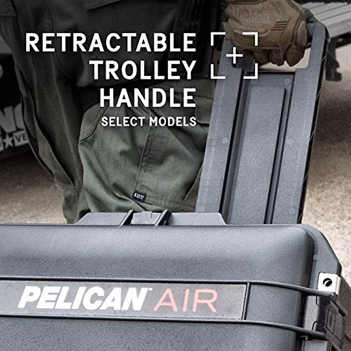 Pelican Air 1637 Case with Foam - Black