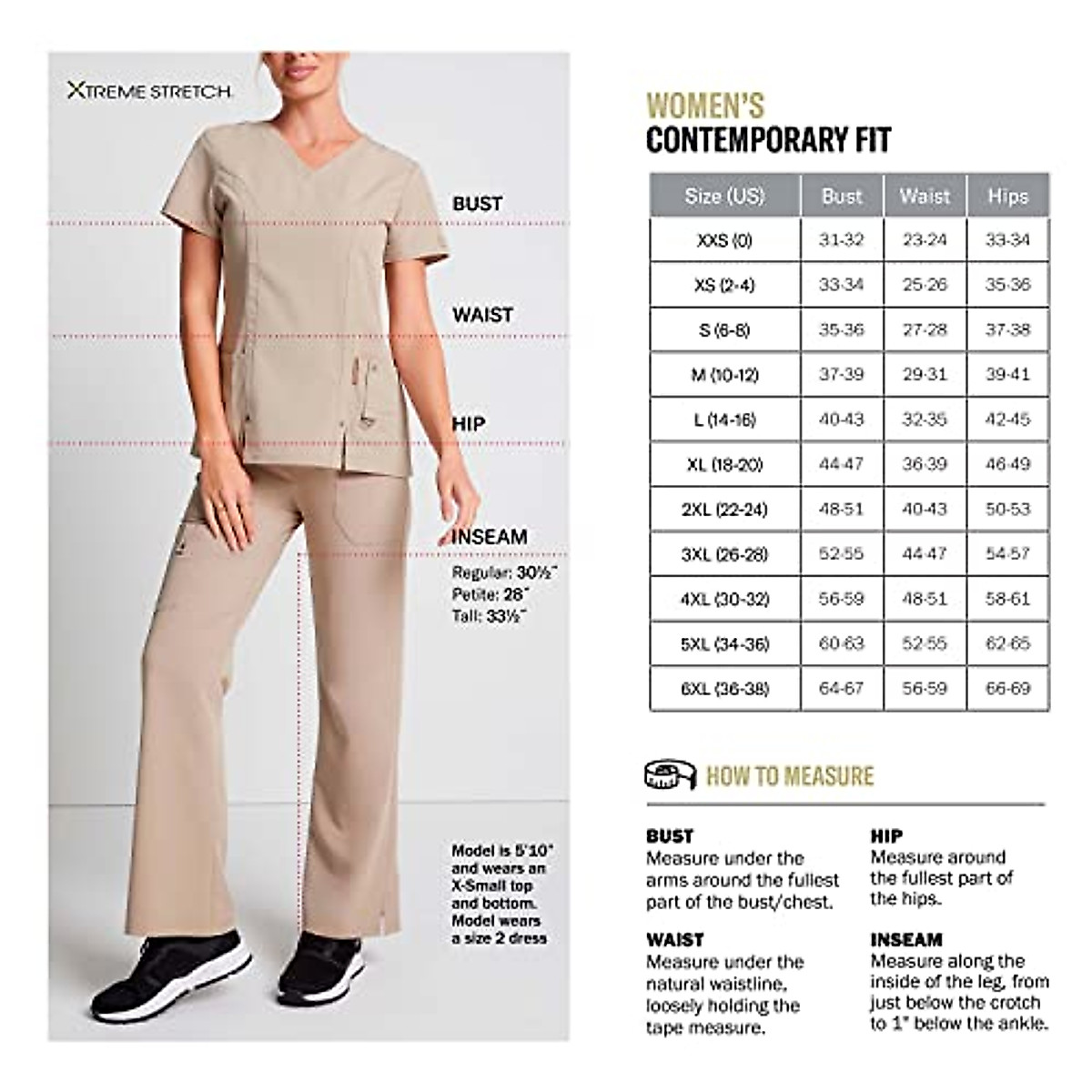 Dickies Xtreme Stretch 28" Stretch Womens Snap Front Lab Coat 82400, M, White