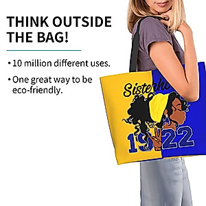 LMGSX Sigma Gamma Rho Tote bag handbag shopping office commuter shopping solid fashion sense One Size