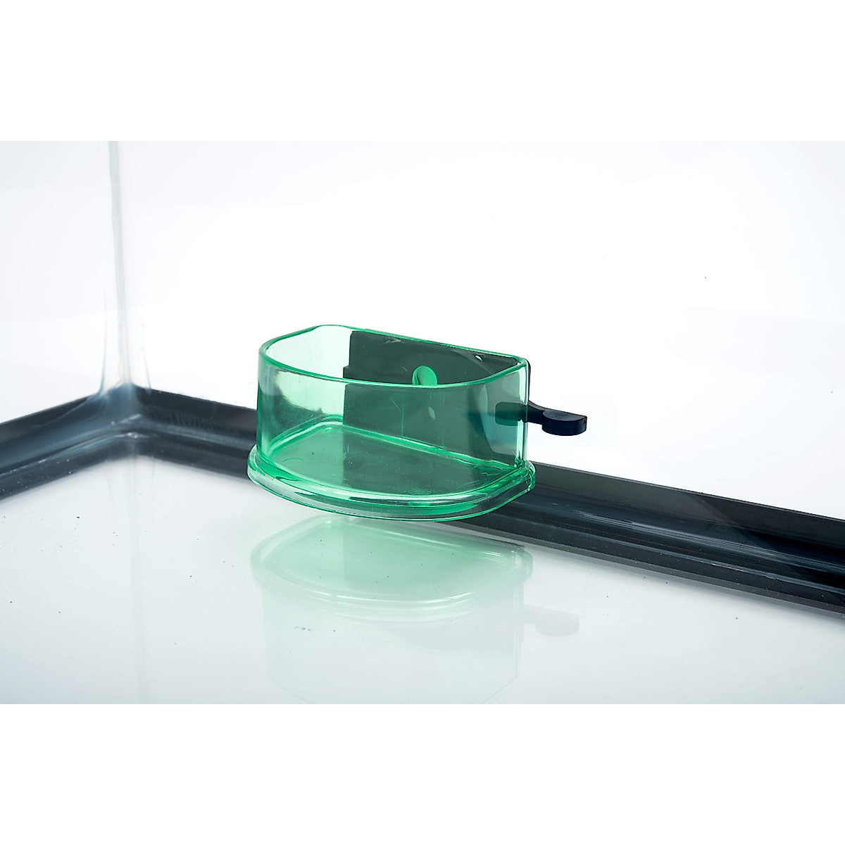 Lixit 8oz Aquarium and Wire Cage Water Bottle for Mice, Hamsters and Other Small Animals (8oz + Bowl)