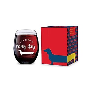 GSM Brands Its Been a Long Day Stemless Wine Glass