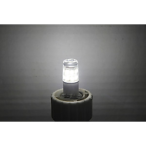 New G8 LED Light Bulb, G8 GY8.6 Bi-pin Base, 3W 120V 20W 35W Halogen Replacement Bulb for Under Counter Kitchen Lighting, Under-Cabinet Light, Puck Light （5-Pack） (White Color)