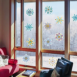Snowflake Cutouts Holiday Christmas Classroom Decoration 45pcs
