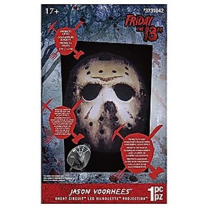 Holiday Gemmy Jason Voorhees from Friday The 13th Halloween Lightshow Indoor/Outdoor Decoration, 31042