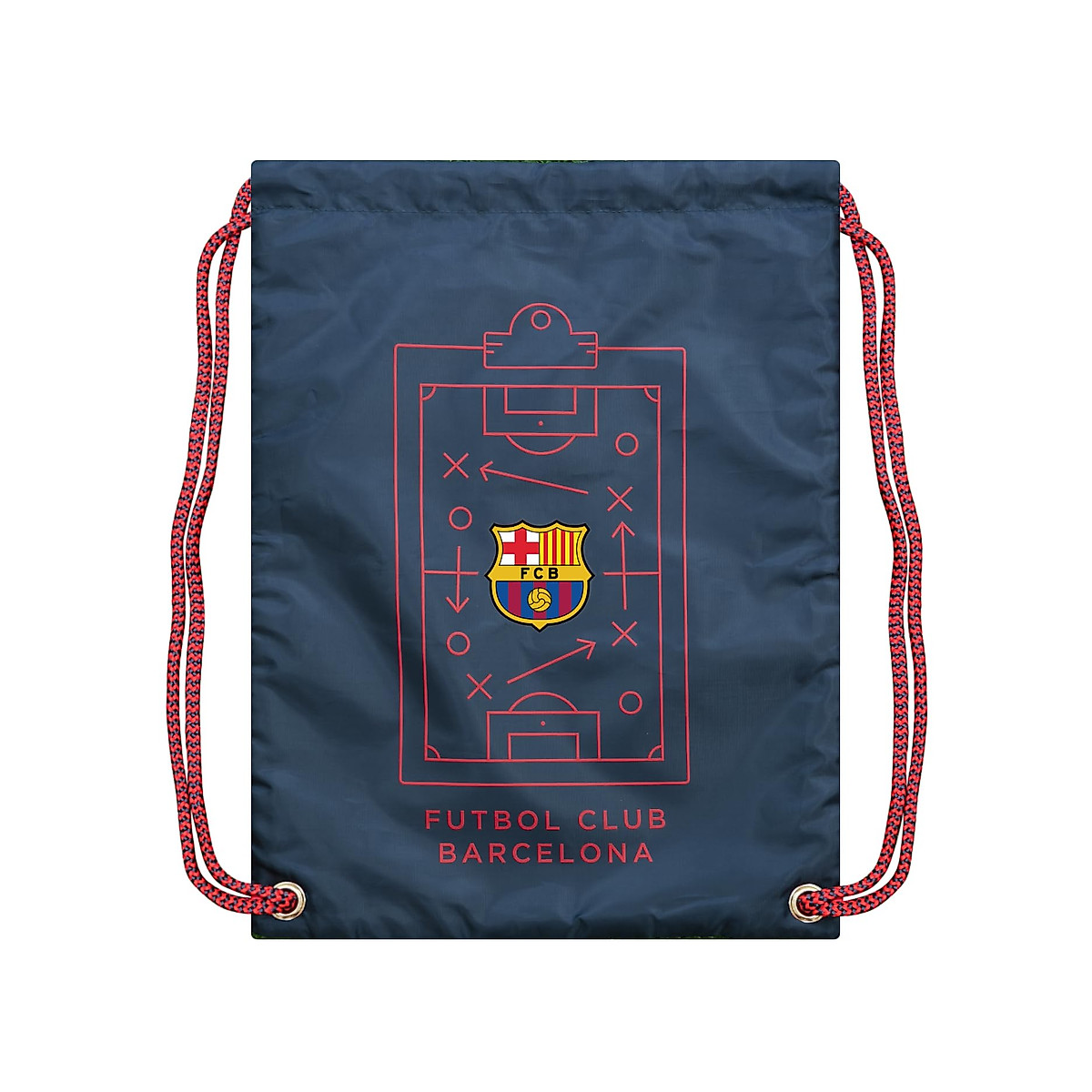 Icon Sports World Soccer Ultimate Fan Pack (Large, FC Barcelona) Red, Navy