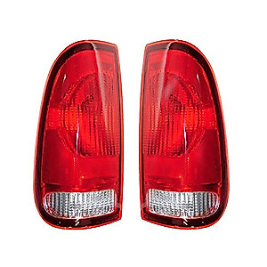 RAREELECTRICAL New Tail Light Pair Compatible With Ford F-150 F-250 1997-2004 Fo2801117 F85z 13404 Ca F85z13405ca F85z-13405-Ca F85z13404ca F85z-13404-Ca Fo2800117 F85z 13405 Ca