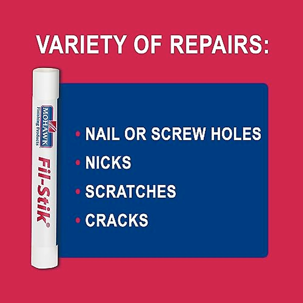 Mohawk Finishing Products Fil-Stik Putty Stick, White ‎M230-0202, 1 Count