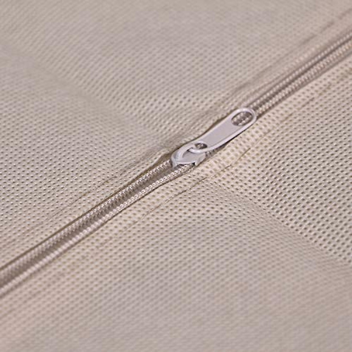 DIOMMELL 9 Pack Foldable Cloth Storage Box Closet Dresser Drawer Organizer Fabric Baskets Bins Containers Divider for Clothes Underwear Bras Socks Lingerie Clothing,Beige 090