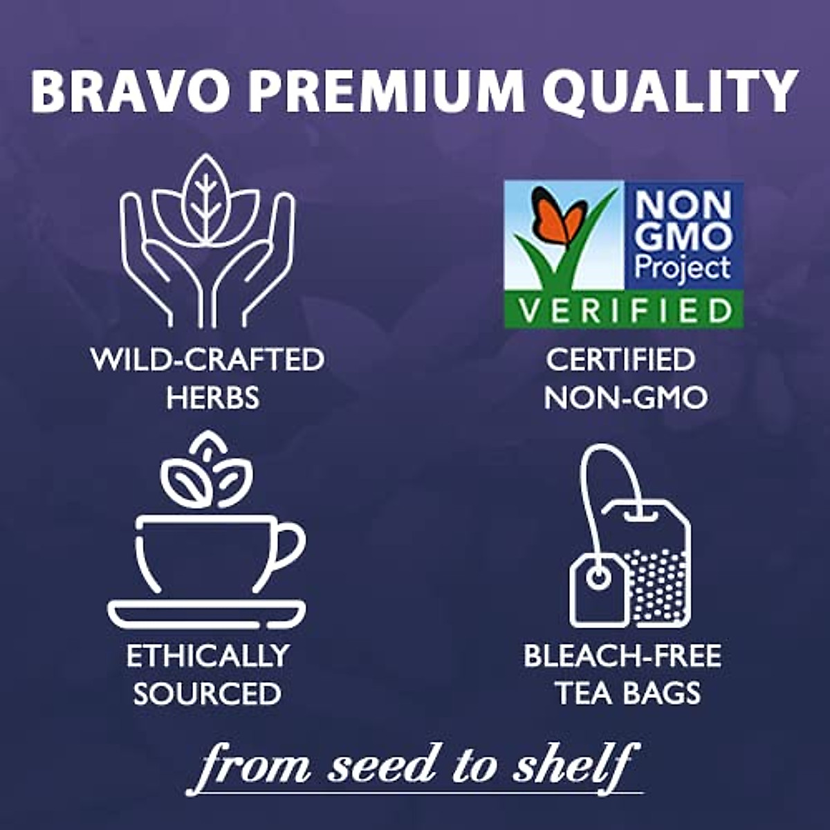 Bravo Tea Kidney Strong Herbal Tea Caffeine Free, 20 Tea Bags