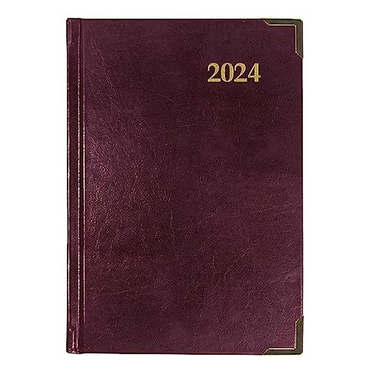 Brownline 2024 Executive Daily Planner, Appointment Book, 12 Months, January to December, Sewn Binding, 7.125" x 4.875", Trilingual, Assorted Colors (CBE504.ASX-24)
