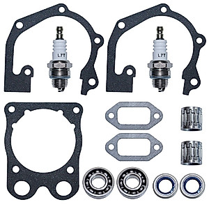 AUMEL 581357401 Gasket Kit w/Bearing Oil Seal Spark Plug for Husqvarna K750 K760 Concrete Saw