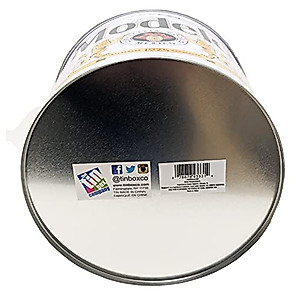 The Tin Box Company Modelo Beverage Bucket with Wire Handle Modelo (433317-12), White