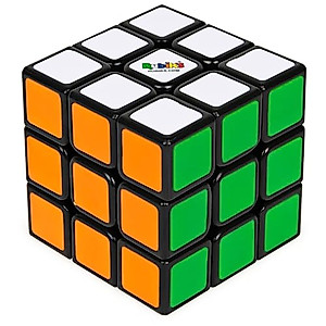 Rubik's Cube, The Original 3x3 Cube 3D Puzzle Fidget Cube Stress Relief Fidget Toy Brain Teasers Travel Games for Adults and Kids Ages 8+
