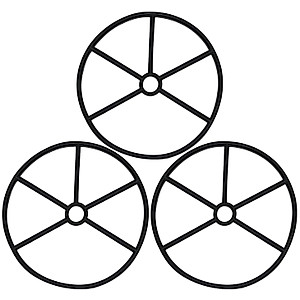 AppliaFit 3-Pack Diverter Spider Gasket Compatible with Pentair 271148 for Select Top Mount and Side Mount Multiport Valves (3-Pack)