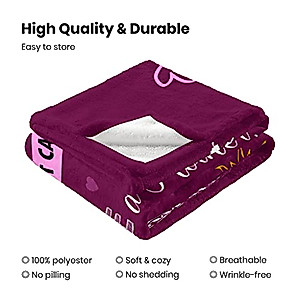 Tsefiwo Mothers Day Aunt Gifts from Niece Aunt Birthday Gift Best Aunt Ever Gifts Aunt Gifts from Nephew Birthday Gift for Aunt Birthday Gifts Ideas Throw Blankets 60"x50"