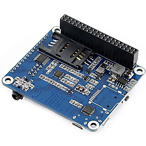 waveshare 4G/3G/GNSS HAT for Raspberry Pi 4B/3B+/3B/2B/Zero/Zero W/Zero WH and Jetson Nano,Based on SIM7600A-H,4G Communication GNSS Positioning,LTE-FDD B2/B4/B12 Brand Support LTE CAT4 up to 150Mbps
