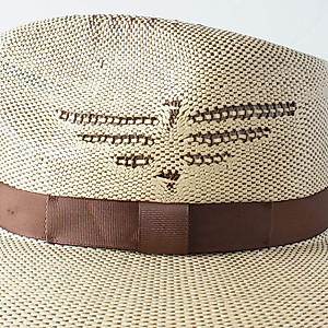 Charlie 1 Horse Hats Mexico Shore 3 3/4" Brim Fashion Hat Tan/Brown L