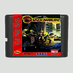 Aditi Shadowrun 16 bit SEGA MD Game Card For Sega Mega Drive For Genesis