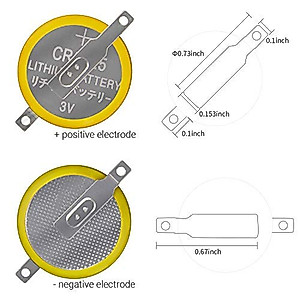 taessv 12 Pack CR2025 Battery, CR2025 3V Lithium Battery for Pokemon, Pokemon Crystal, Gameboy, Gameboy Color Game Battery Replacement