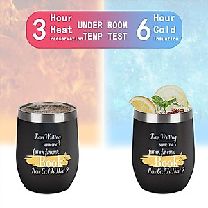 I'm Writing Someone’s Future Favorite Book How Cool Is That 12 Oz Water Bottles Coffee Mugs, 12 Oz Coffee Cup Personalized Gifts Grandpa