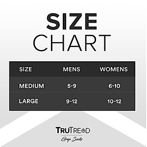 TruTread Soccer Grip Socks - 4 Paris Mens Grip Socks Soccer | Soccer Grip Socks Men | Soccer Socks Men | Non Slip Soccer Socks Mens