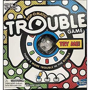 Classic Connect 4 and Trouble Game Bundle