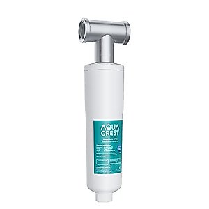 AQUACREST AP431 AP430SS Whole House Scale Inhibitor Inline Water System, Water Heater Softener System, Prevent Scale Build Up On Hot Water Heaters, Water Pipes and Boilers