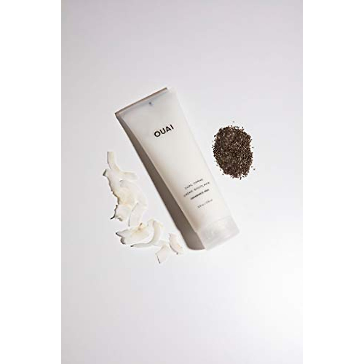 OUAI Curl Crème, The Universal Crème for All Curl Types, Fragrance-Free, 8 Fluid Ounces