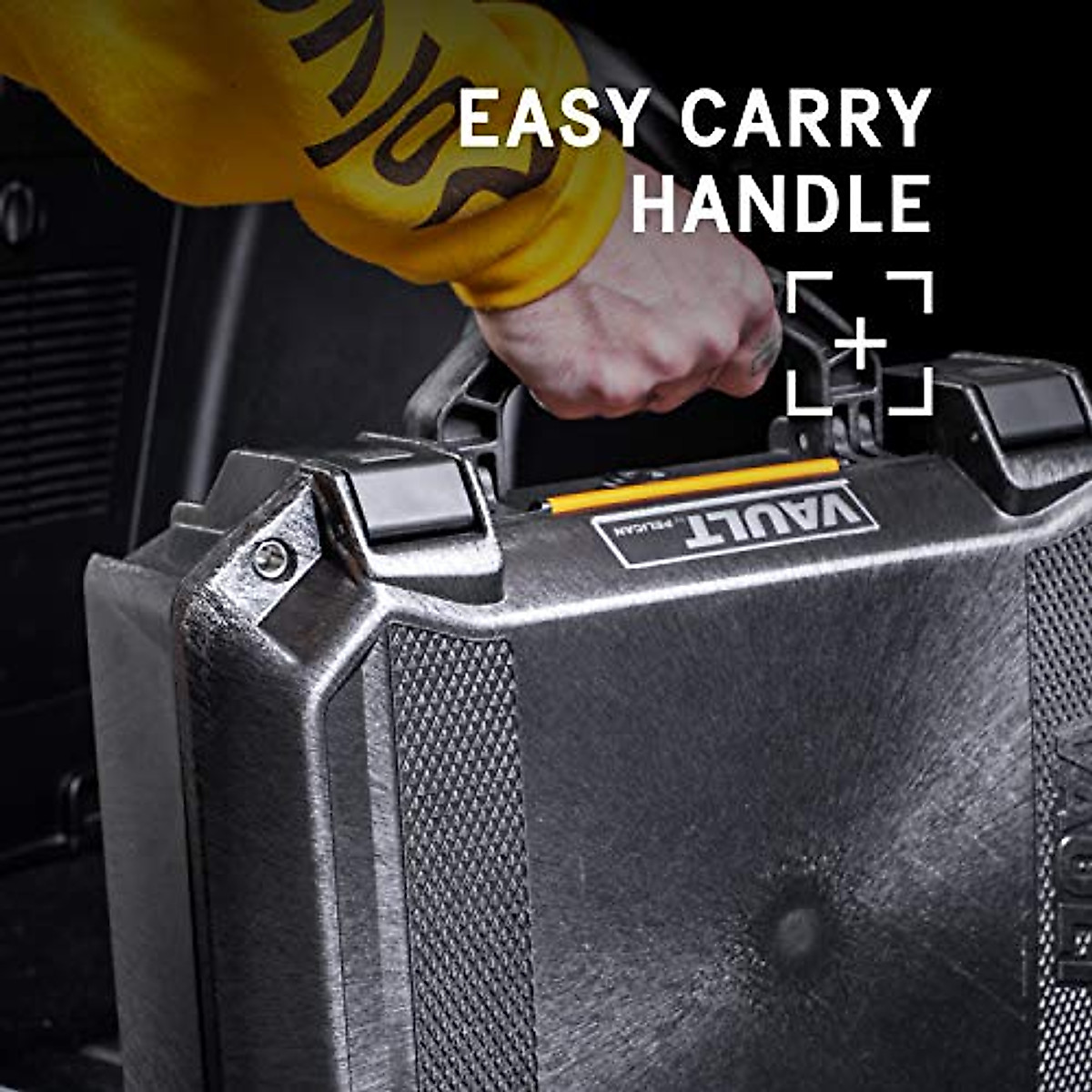 Vault by Pelican - V300 Multi-Purpose Hard Case with Foam(Black)