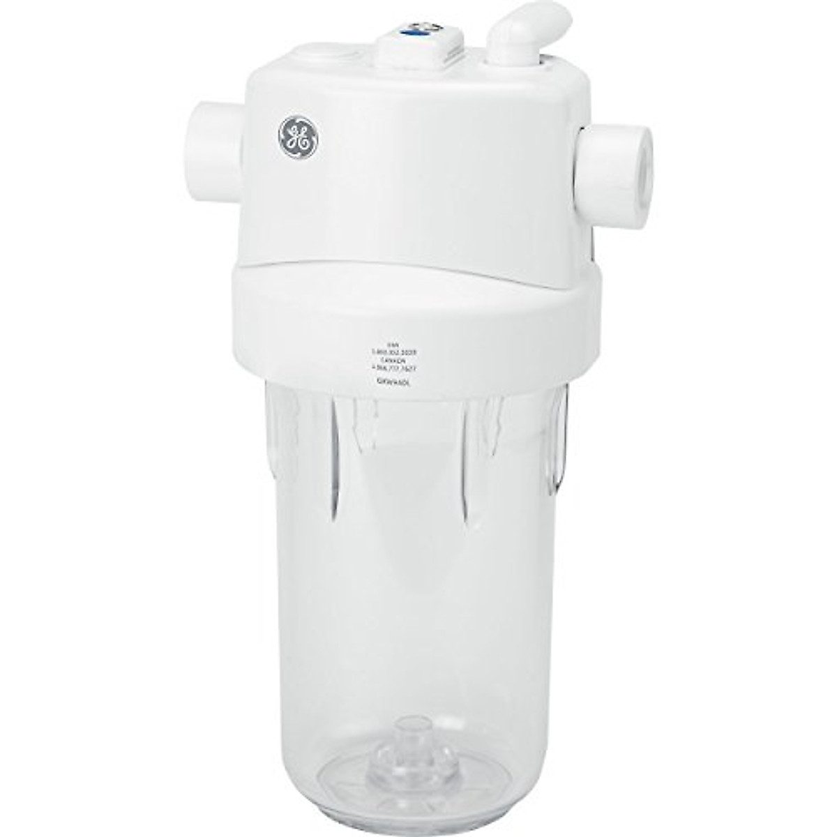 GE Whole House Water Filtration System | Reduces Sediment, Rust & More | Install Kit & Accessories Included | Filter Not Included | Replace Filters (FXHTC, FXHSC) Every 3 Months | GXWH40L