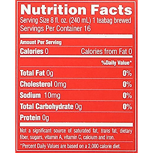 Dynasty 100% Natural Chinese Restaurant Tea Net Weight 1.13 oz. (32g) pack of 16 teabags