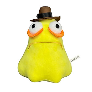 New Pizzas Tower Plush Toy, Soft Stuffed Anime Game Characters Figure Plush for Home Decoration, Cute Cartoon Plushies Toys Collectible Gift for Game Lovers and Friends Children's Day(Yellow)