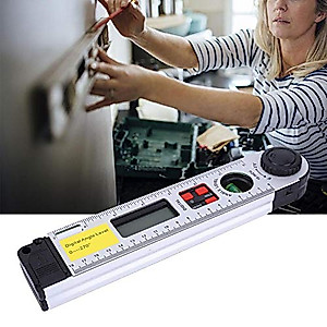 Digital Level Gauge, Electronic Angle Ruler, 250mm Angle Finder, for Measurement Gauge Measurement Tool Industrial Supplies Industrial Accessories