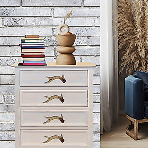 BestGiftEver Rustic Antler Pulls (Set of 2) 6 inch long in a pair for Cabinet Drawer Door - Cabin Lodge Decor